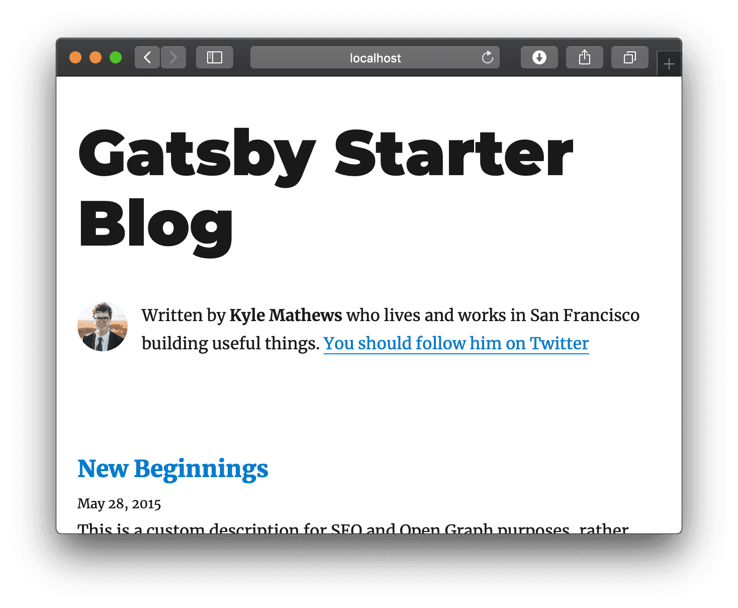 How To Create A Fast And Beautiful Blog With Gatsby Blogjakoblindno